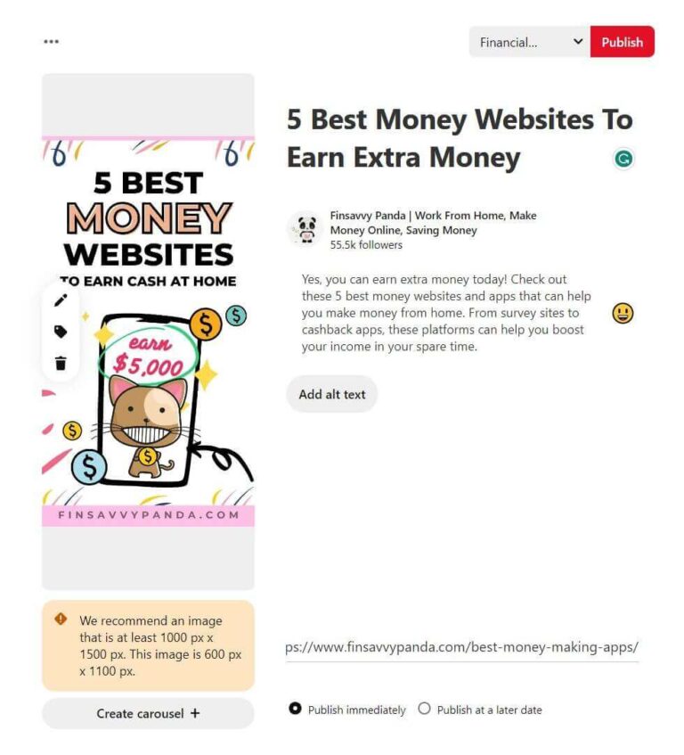 How to Make Money on Pinterest in 2025 For Beginners - FinSavvy Panda