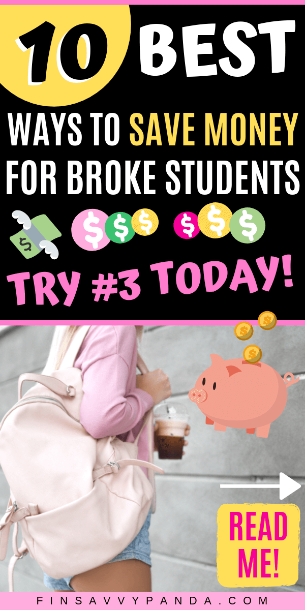 How To Save Money in College and University For Students - Finsavvy Panda