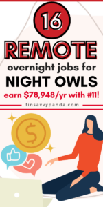 21 Best Overnight Remote Jobs for Night Owls - FinSavvy Panda