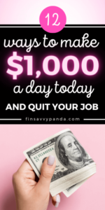 14 Legit Ways To Make $1,000 a Day - How I Made $1,000 in a Day in ...
