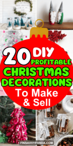 15+ Christmas Decorations To Make and Sell For Extra Cash - FinSavvy Panda